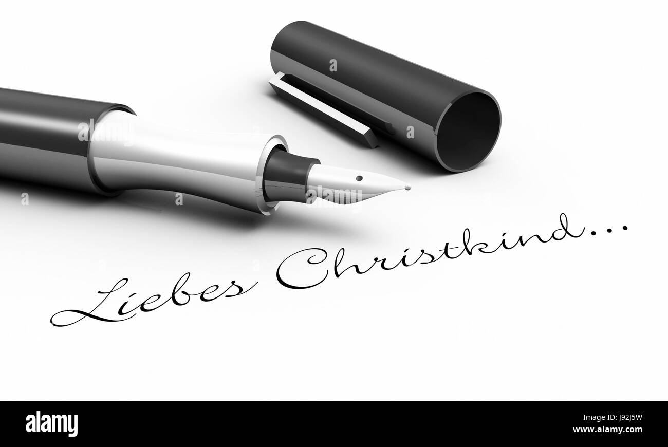 Santa writing letter Black and White Stock Photos & Images - Alamy