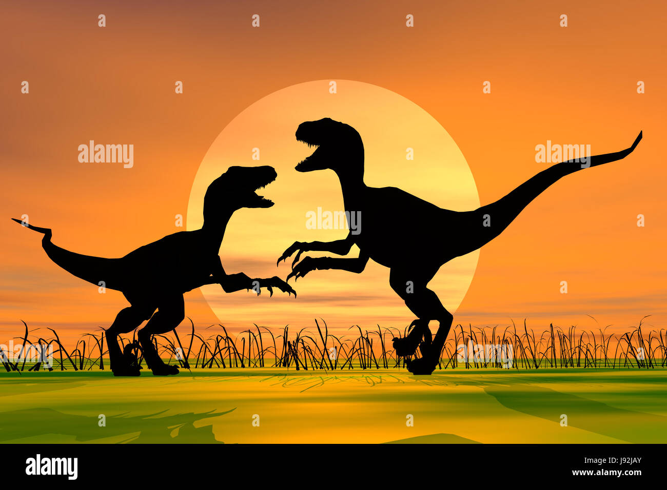 graphic, saurian, exstinction, silhouette, dinosaur, died out, graphic ...