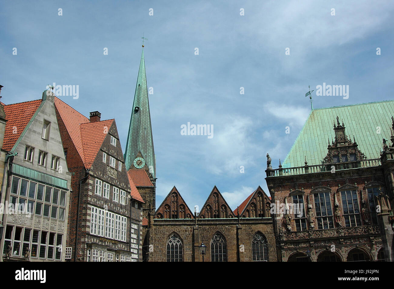 house, building, town hall, Hanseatic city, bremen, house, building ...