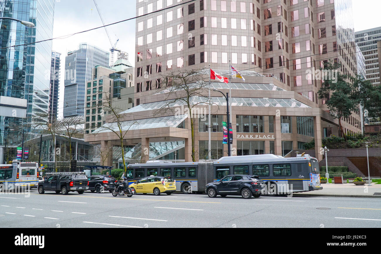 Modern Park Place building in Vancouver - CANADA Stock Photo - Alamy