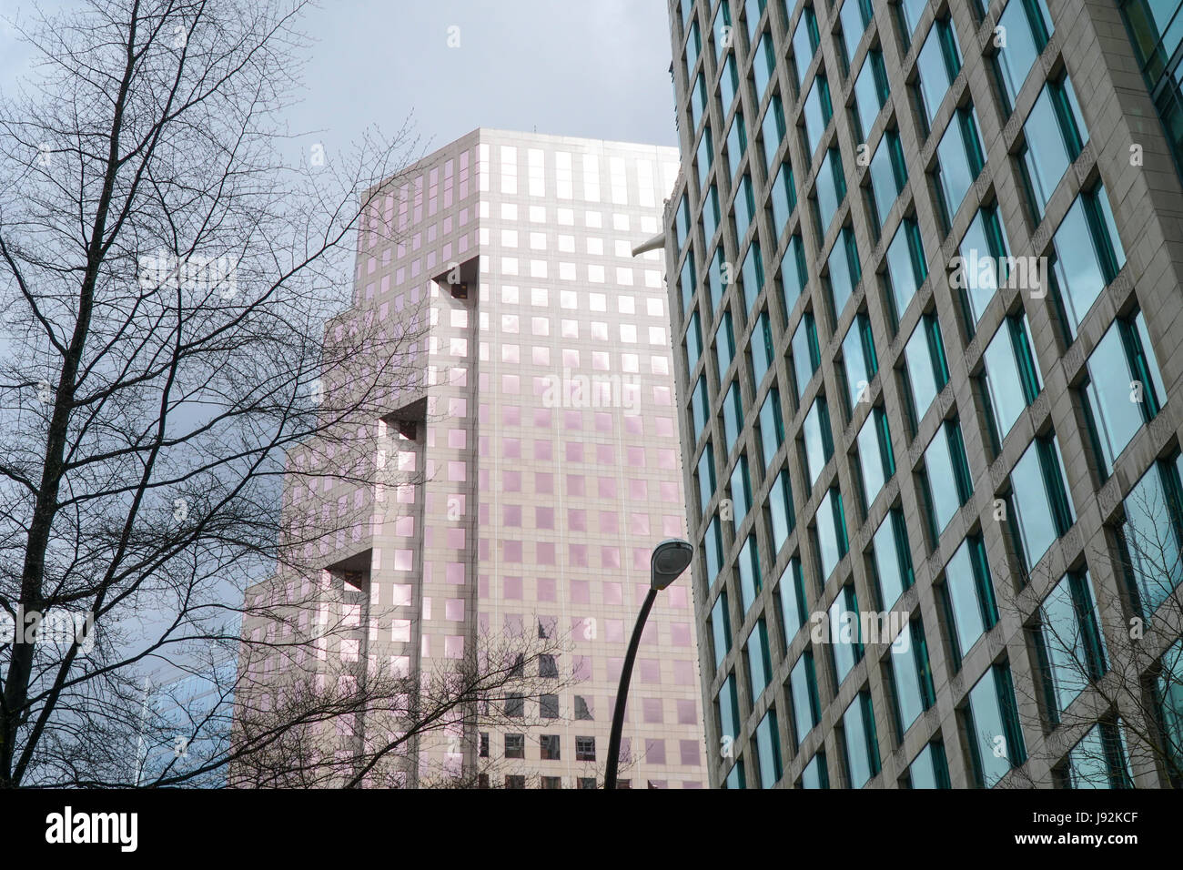 Modern office buildings in Vancouver - CANADA Stock Photo - Alamy