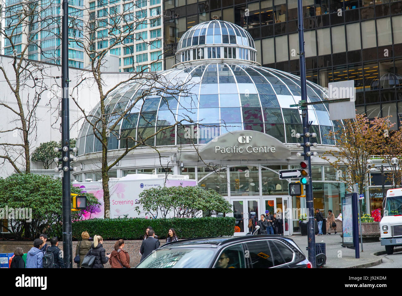 Pacific Centre in Vancouver - CANADA Stock Photo - Alamy