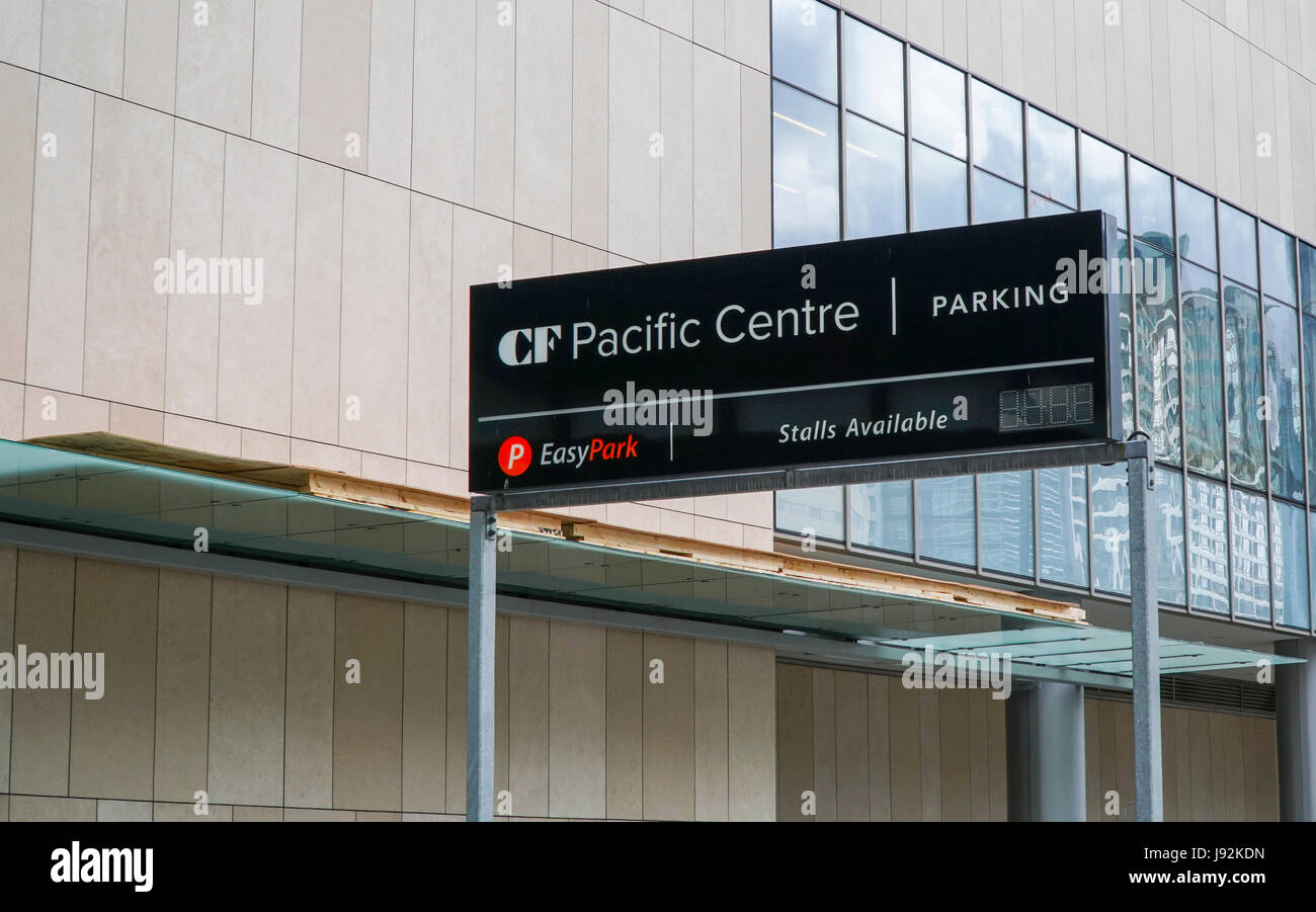 Pacific Centre in Vancouver - CANADA Stock Photo - Alamy