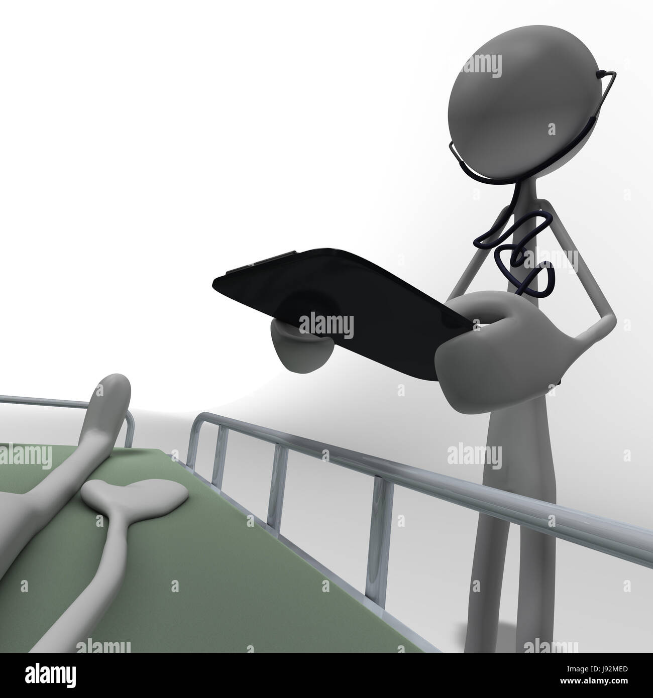 Cartoon figure medical doctor hi-res stock photography and images - Alamy