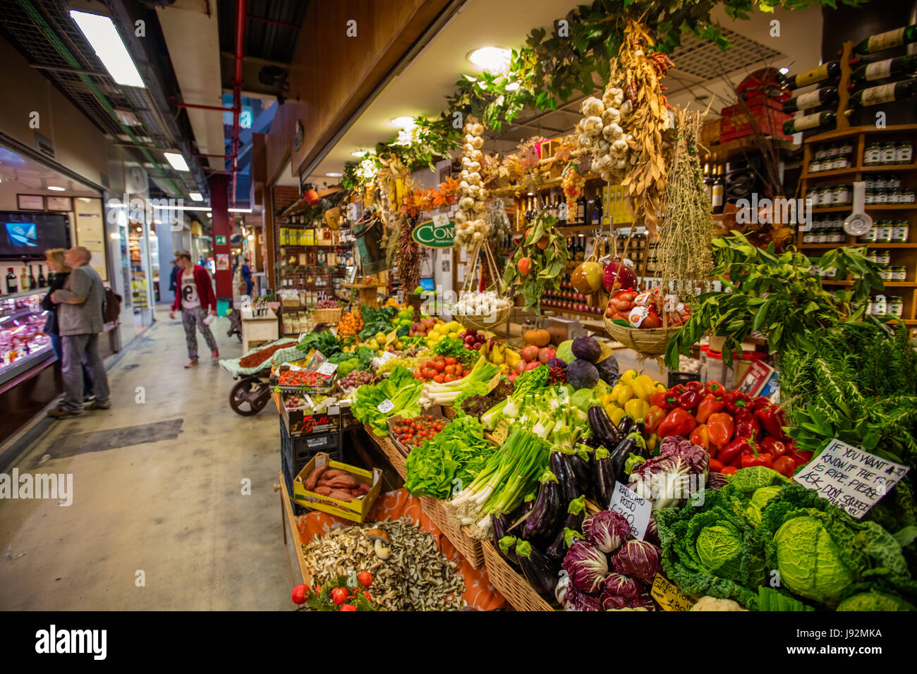 Florence food market eating hi-res stock photography and images - Alamy