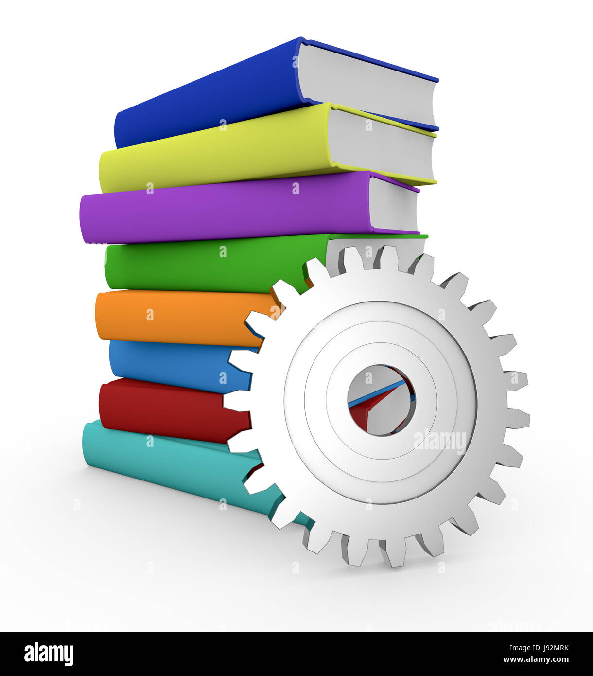 study, blue, tower, education, culture, isolated, model, design ...