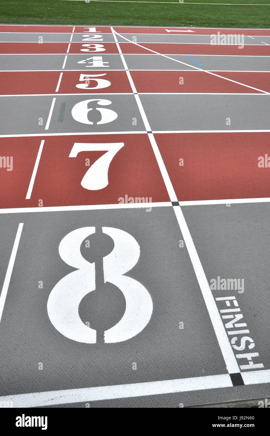 Olympics running finish line hi-res stock photography and images - Alamy