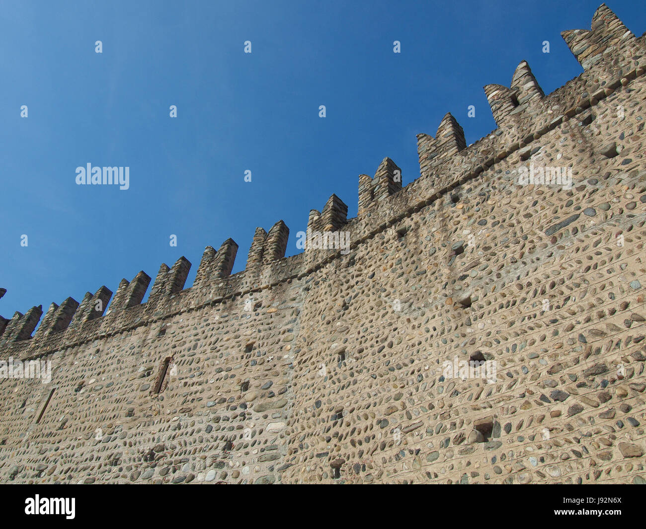 medieval, italia, castle, italy, chateau, vintage, style of ...