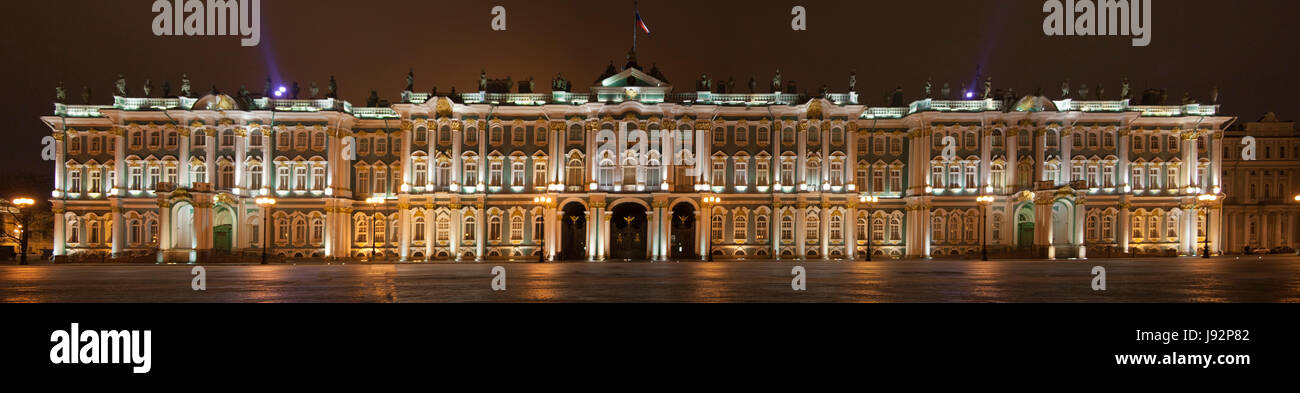 historical, winter, night, nighttime, baroque, columns, europe ...