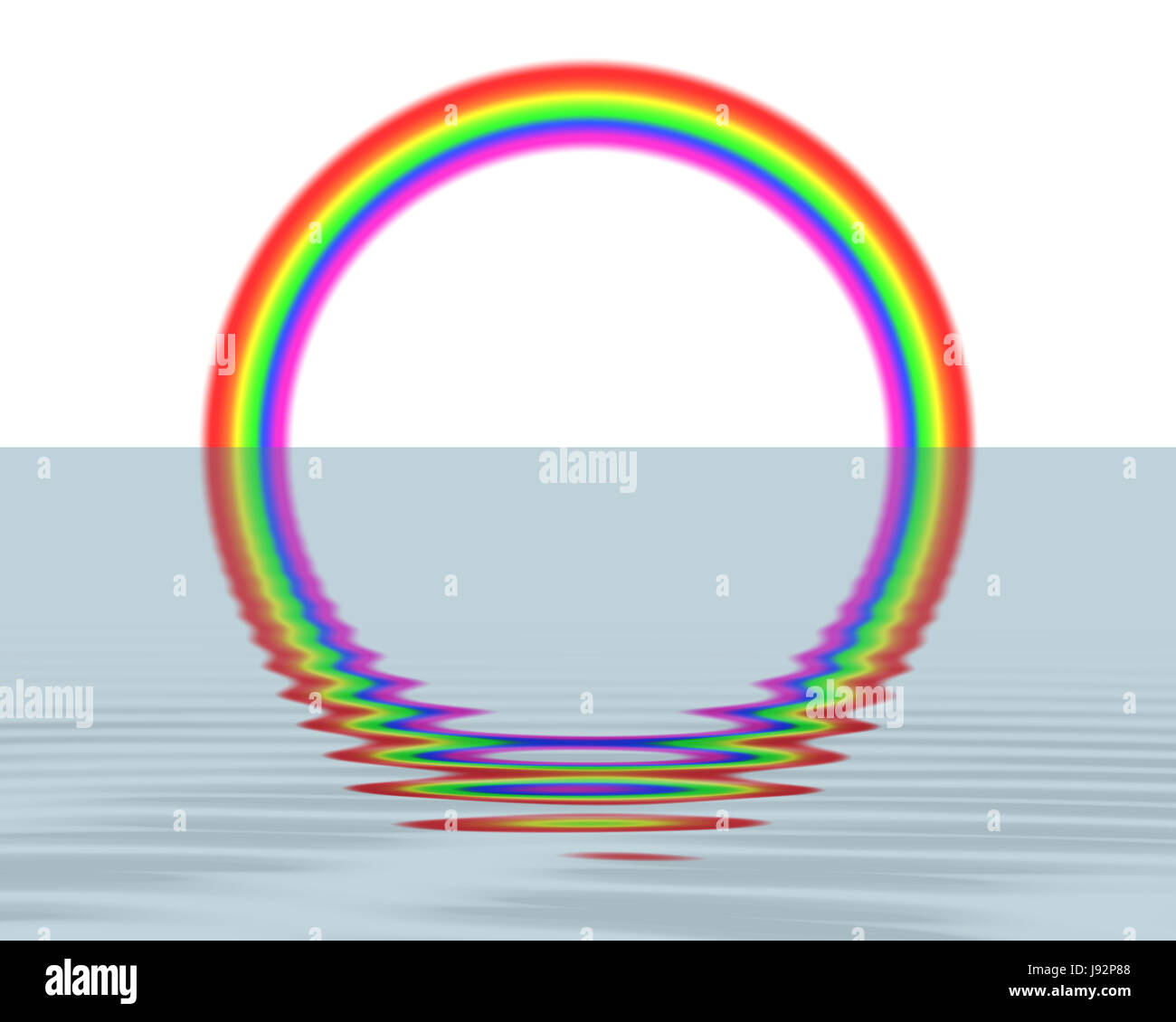 Abstract red and blue arcs hi-res stock photography and images - Alamy