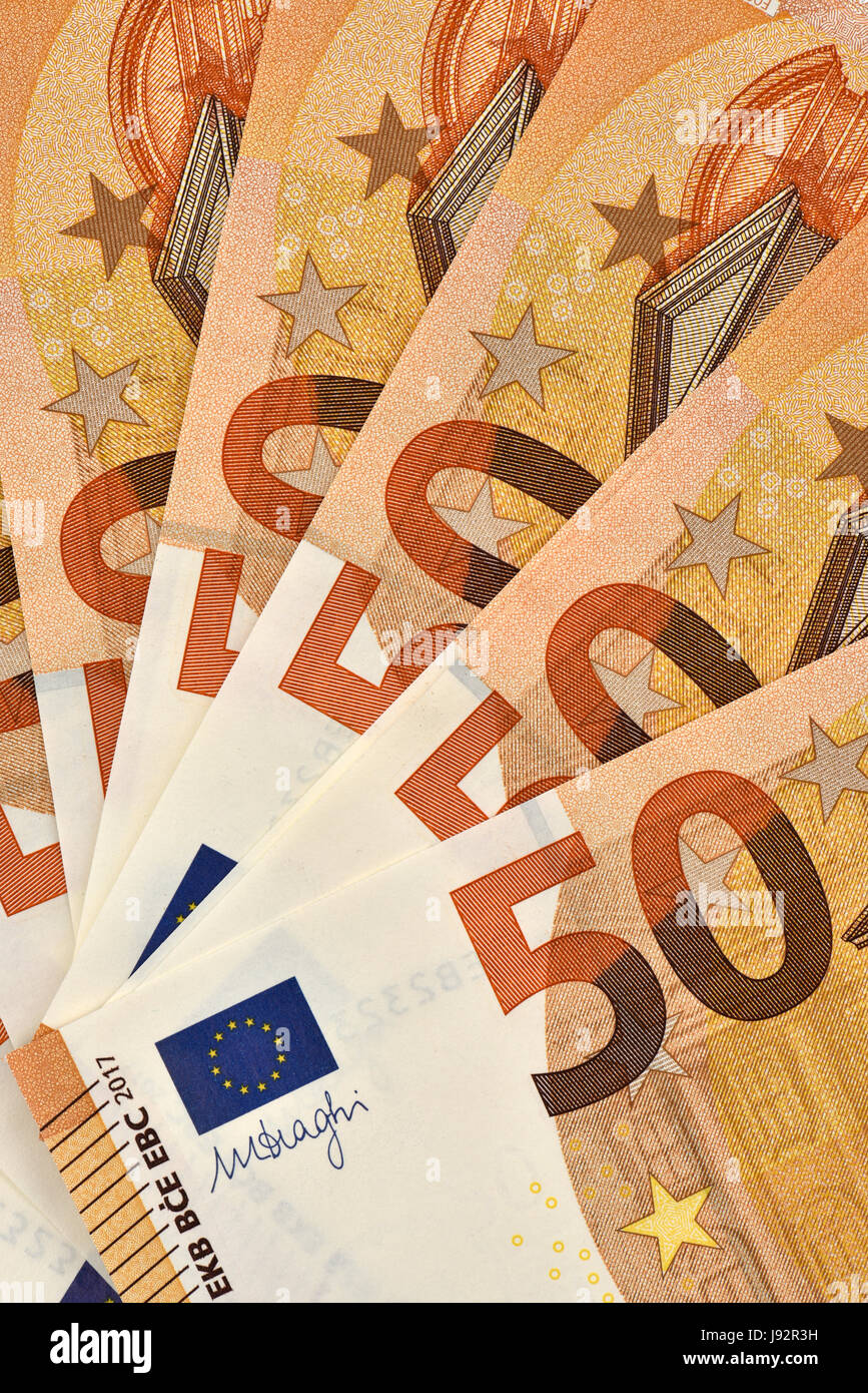 50 euro bill front hi-res stock photography and images - Alamy