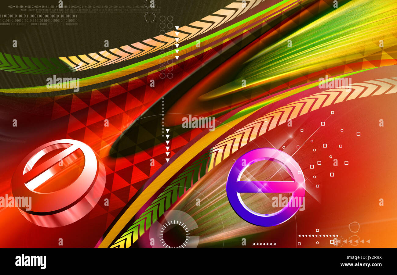 isolated, graphics, colour, illustration, digital, technology, abstract ...