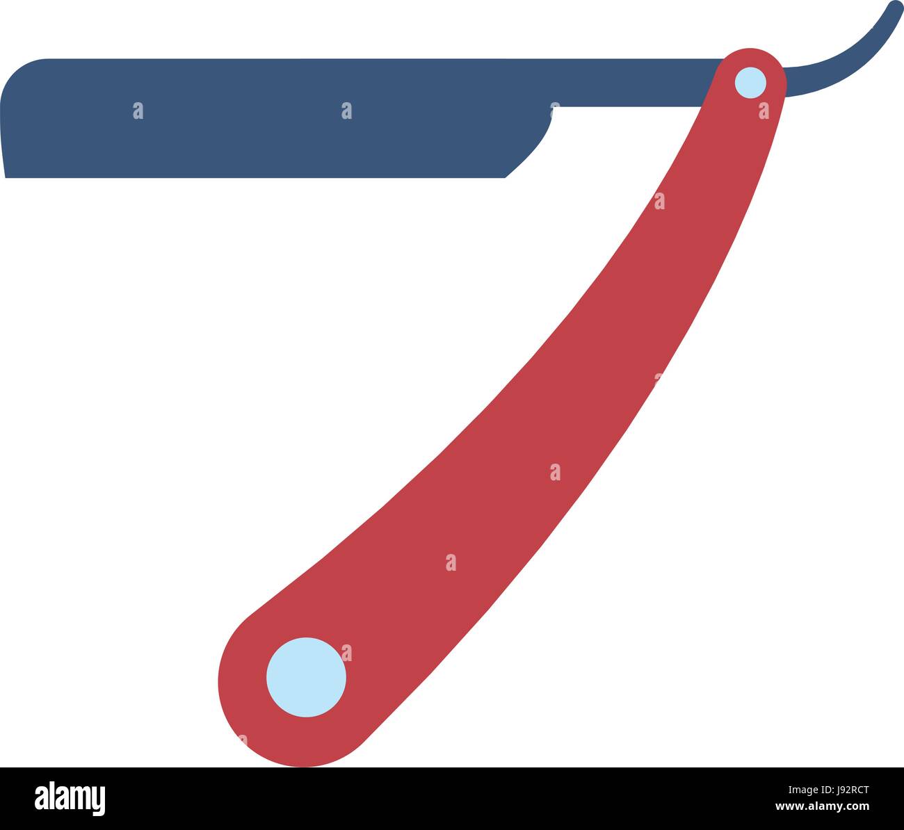 Cutting edge razor blade Stock Vector Images - Alamy