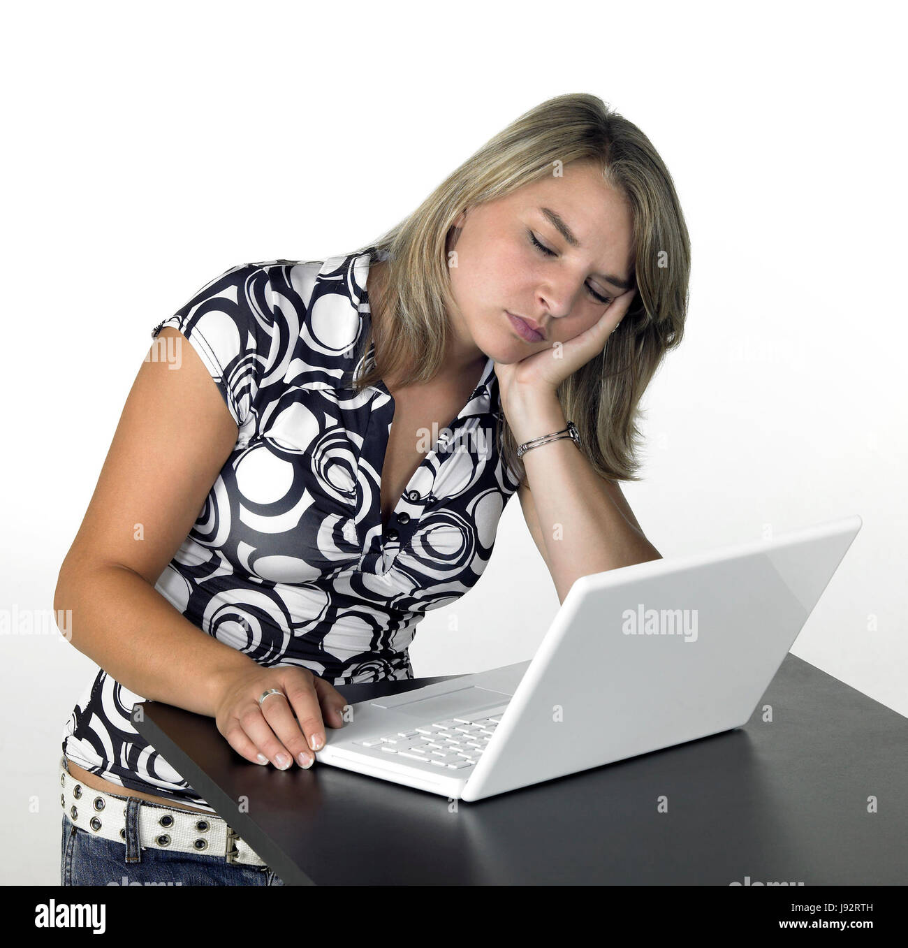 Laptop benutzen hi-res stock photography and images - Alamy