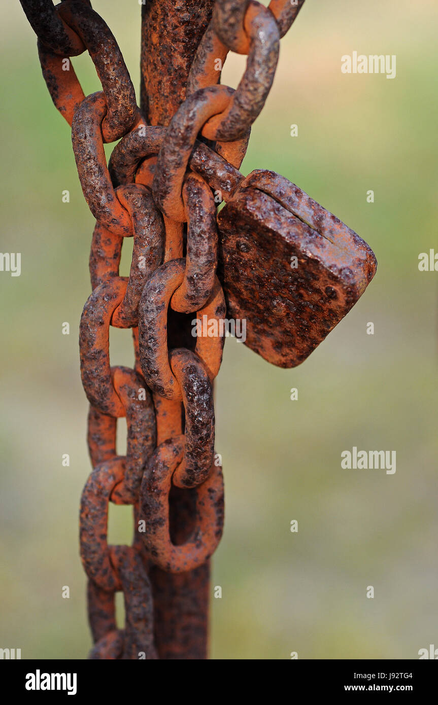 rusty, completed, close, chain, ailing, rusty, rust, rusted, completed ...
