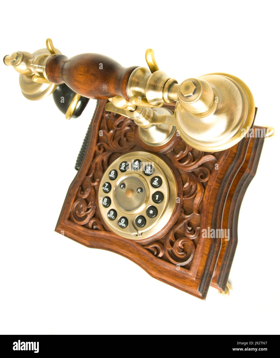 conversation, telephone, phone, call, object, historical, isolated ...