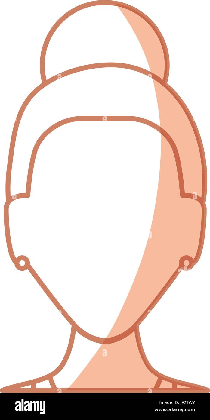 Anonymous faceless, woman Stock Vector Image & Art - Alamy