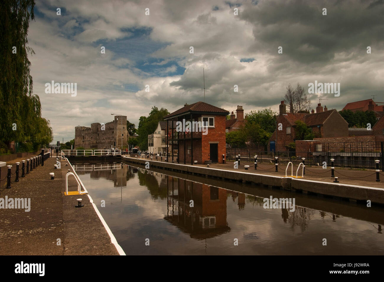 locks, navigation, castle, chateau, navigation, england, castle ...