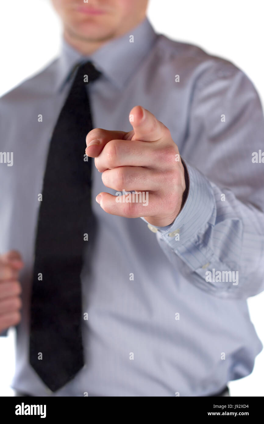 business man gesture Stock Photo - Alamy