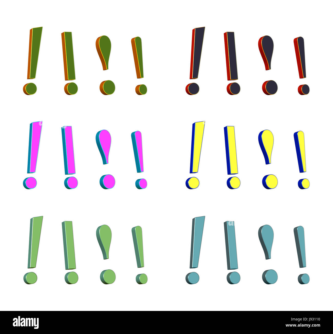 important, exclamation mark, proclaim, call signal, sign, signal ...