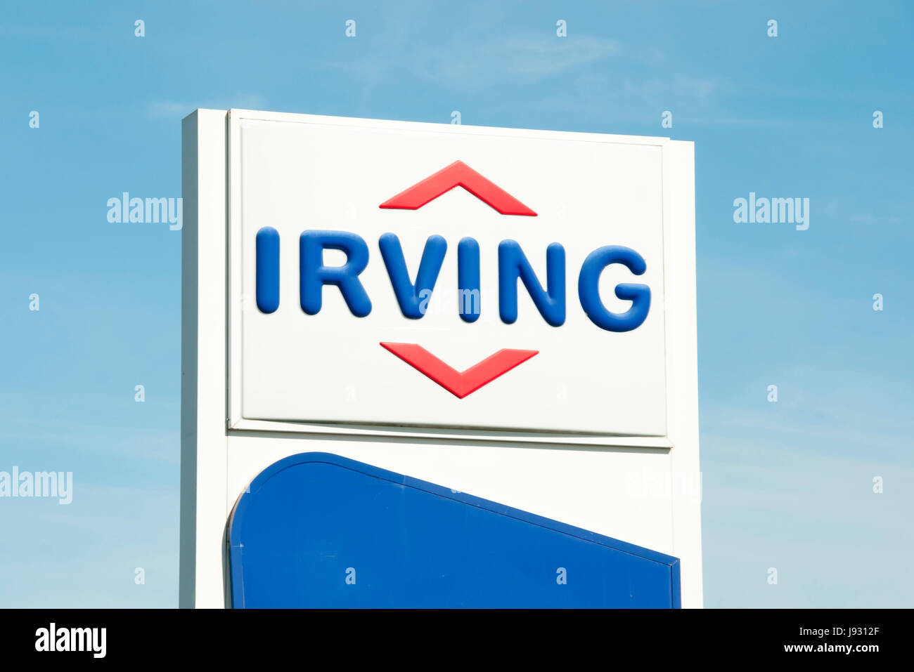 Irving petrol station hi-res stock photography and images - Alamy