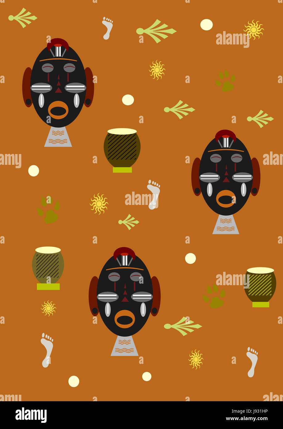 culture, graphic, africa, illustration, African, triangle, abstract ...