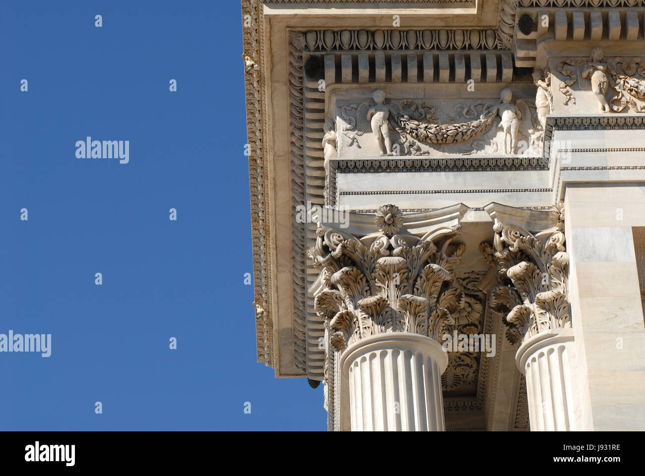 culture, statue, columns, sculpture, marble, relief, column, milan ...