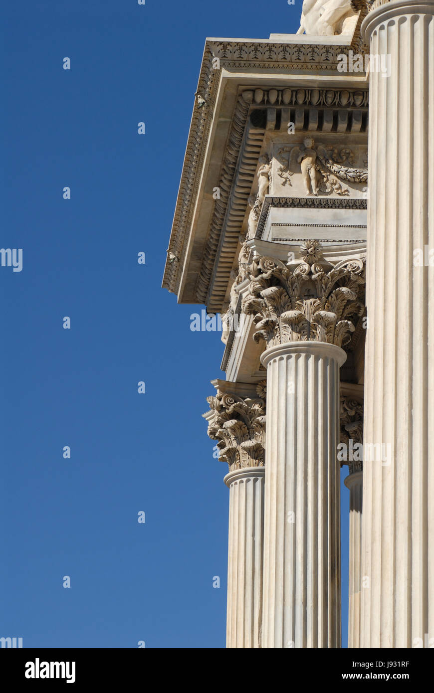 culture, statue, columns, sculpture, marble, relief, column, milan ...