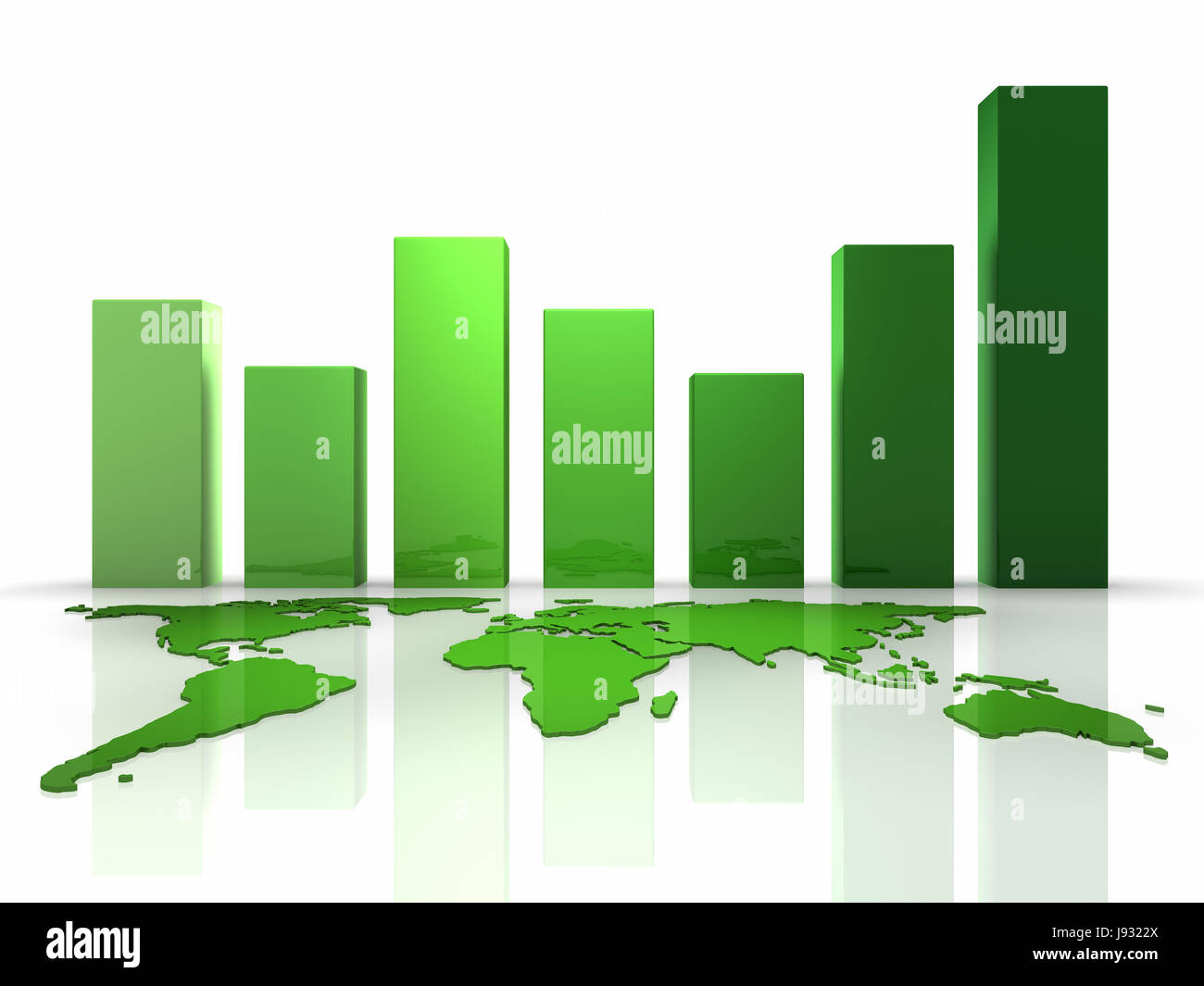 chart, abstract, grow, globe, planet, earth, world, continents, graph ...