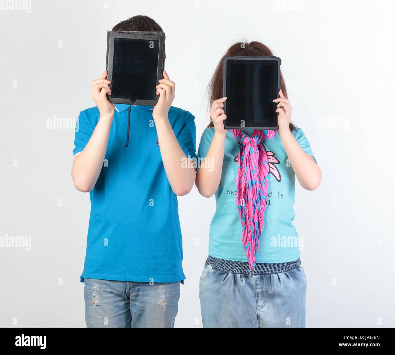 woman, blue, laptop, notebook, computers, computer, laugh, laughs ...