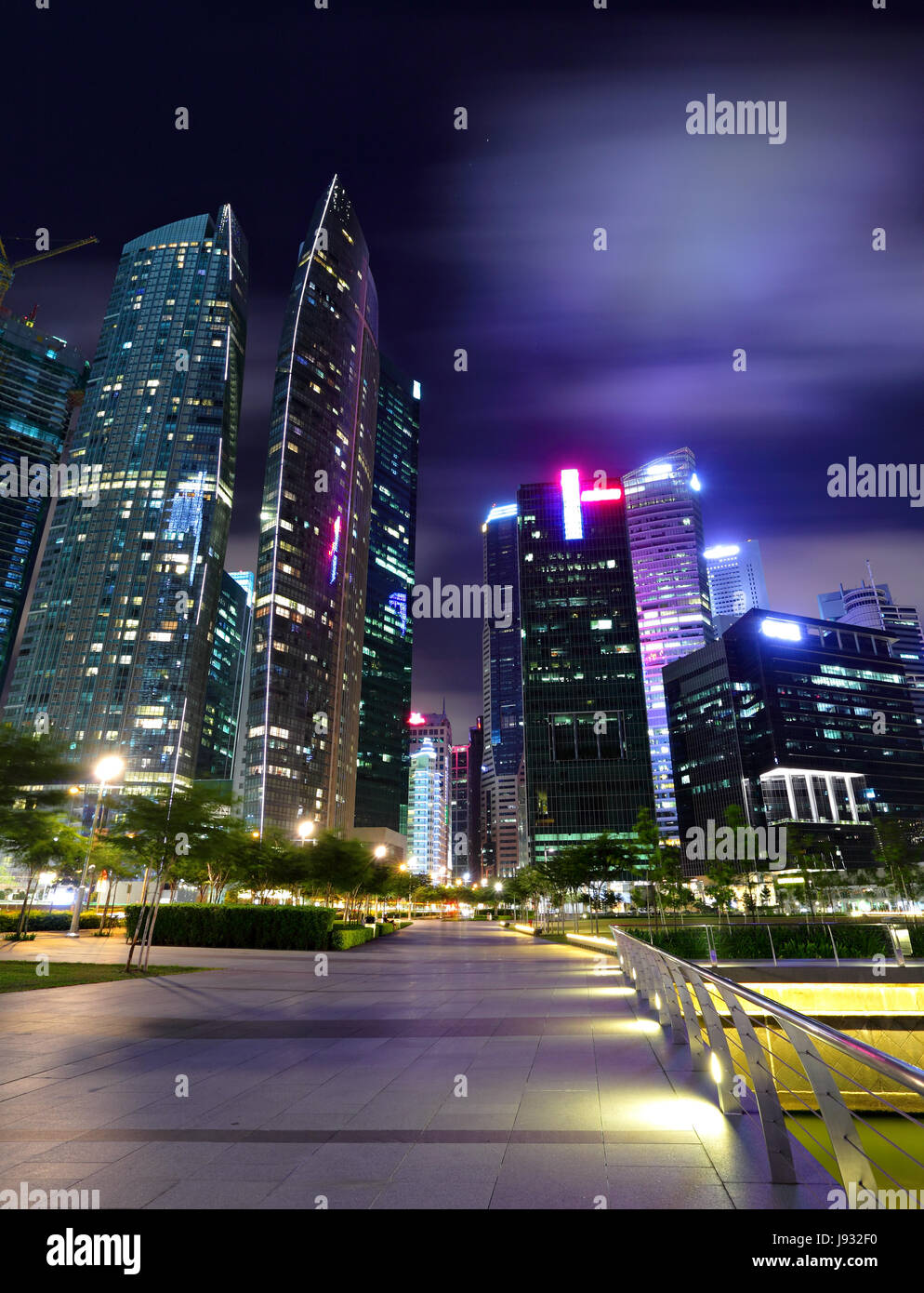 tower, city, town, metropolis, famous, modern, modernity, asia, night ...