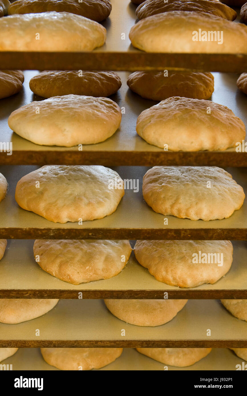 food, aliment, bread, horizontal, flour, rack, bakery, bakeshop ...