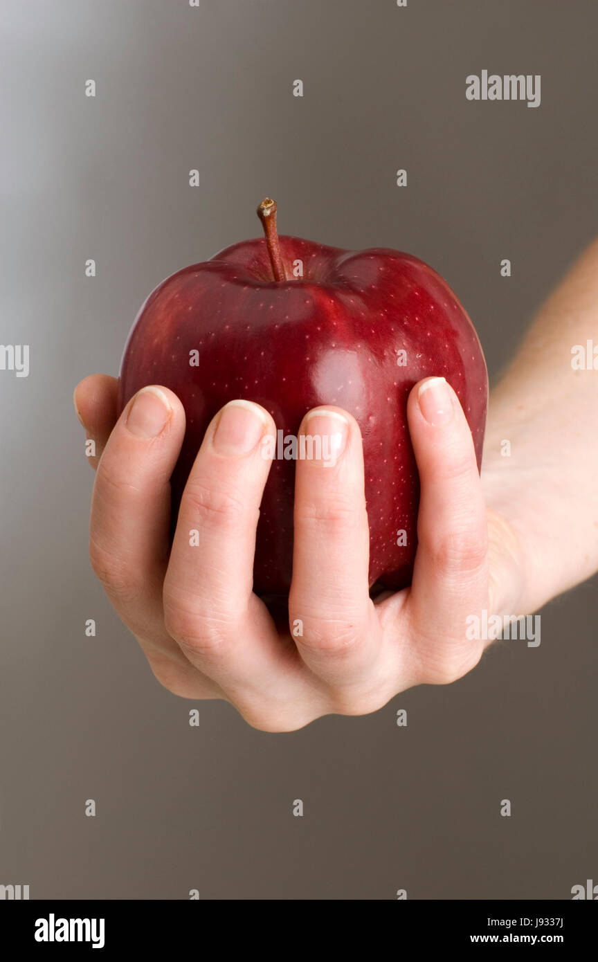 hand, diet, apple, healthy, gesture, woman, women, food, aliment, hand ...