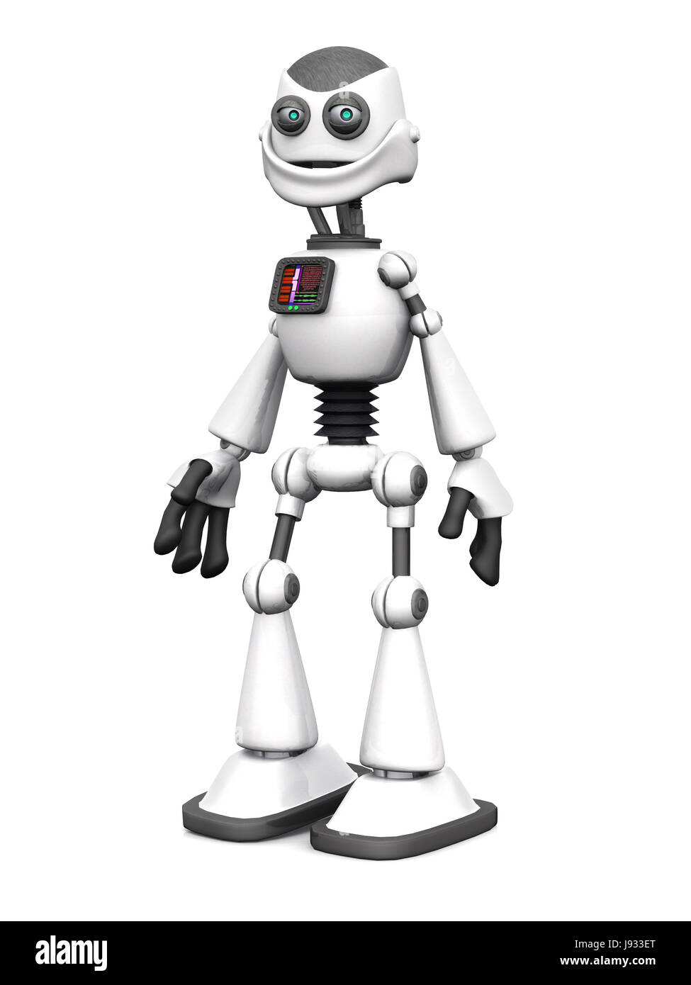 futuristic, cartoon, robot, automatic machine, machine, laugh, laughs ...