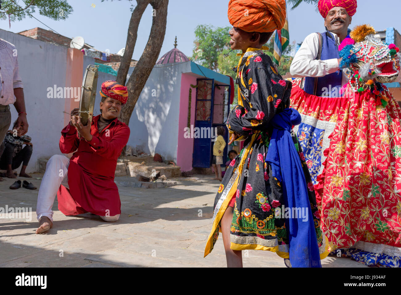 Kalbelia nomads of Rajasthan, India Stock Photo - Alamy