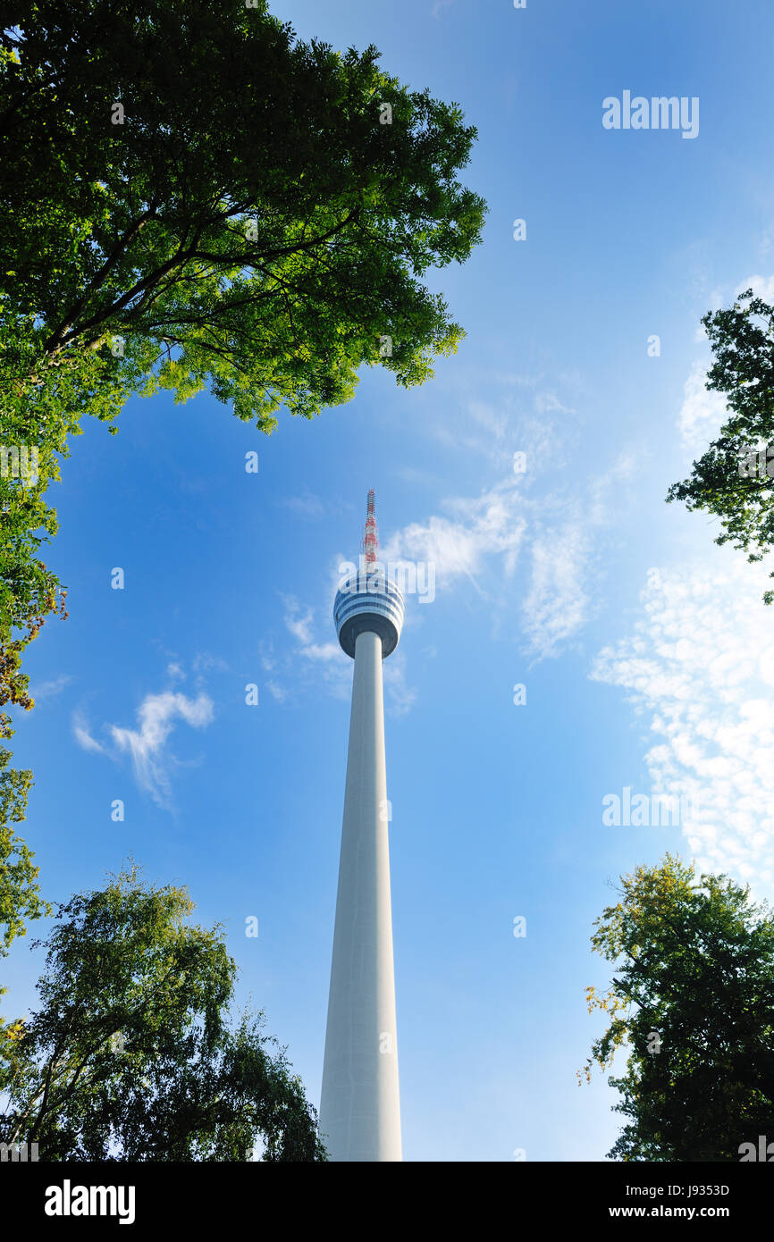blue, tower, travel, big, large, enormous, extreme, powerful, imposing ...
