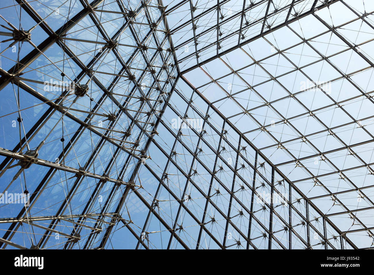 Glass pyramid roof ceiling hi-res stock photography and images - Alamy