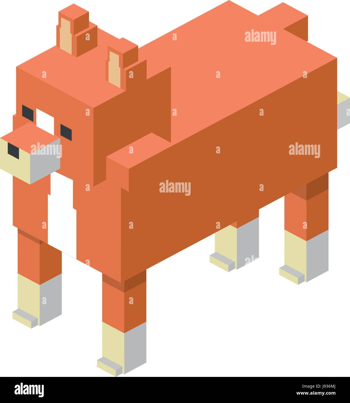 Fox blocks Stock Vector Images - Alamy