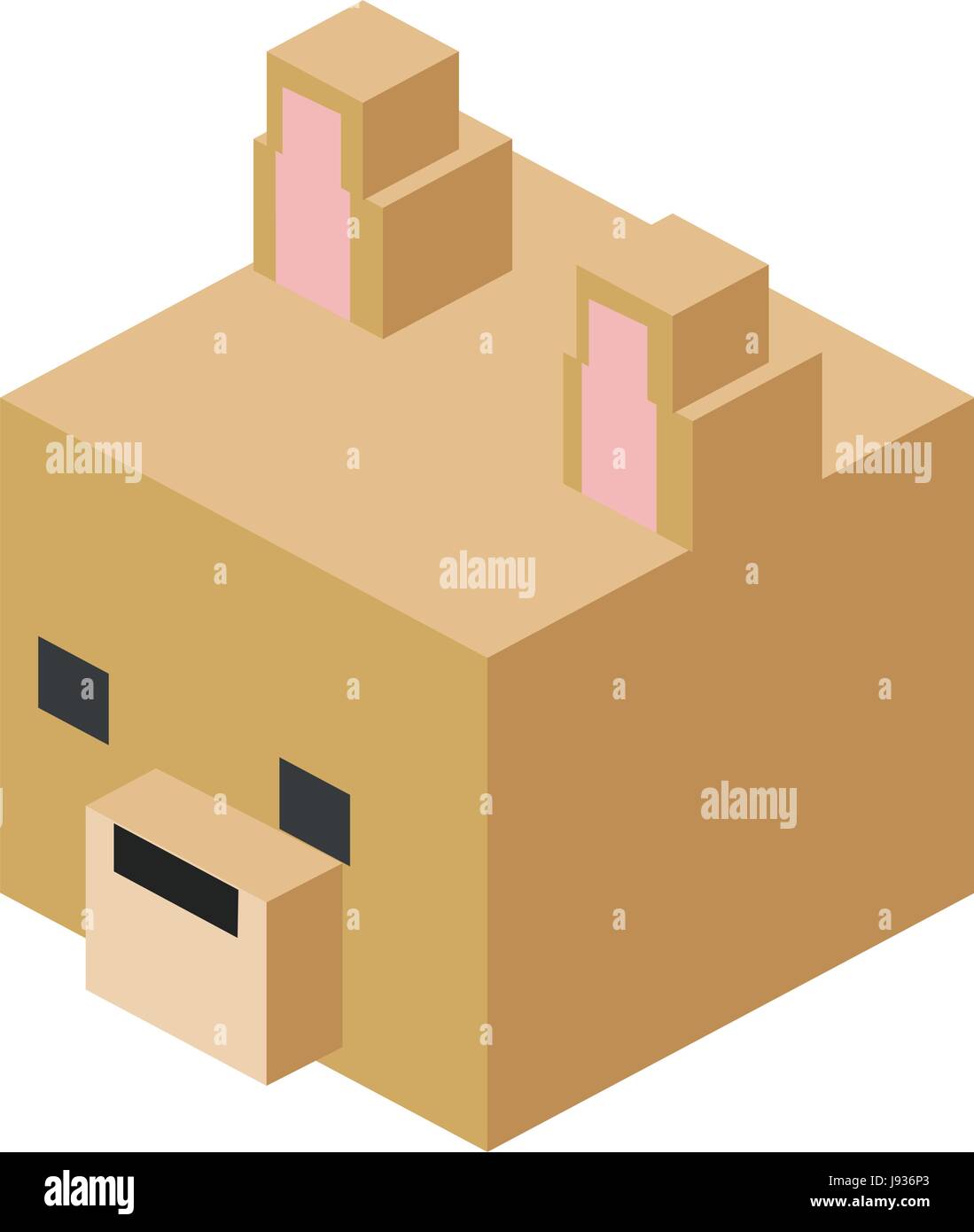 head modular animal plastic lego toy blocks and bricks Stock Vector ...