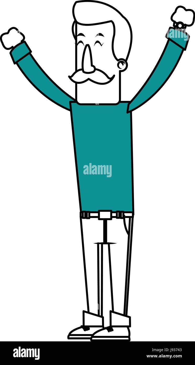 Man vector illustration Stock Vector Image & Art - Alamy