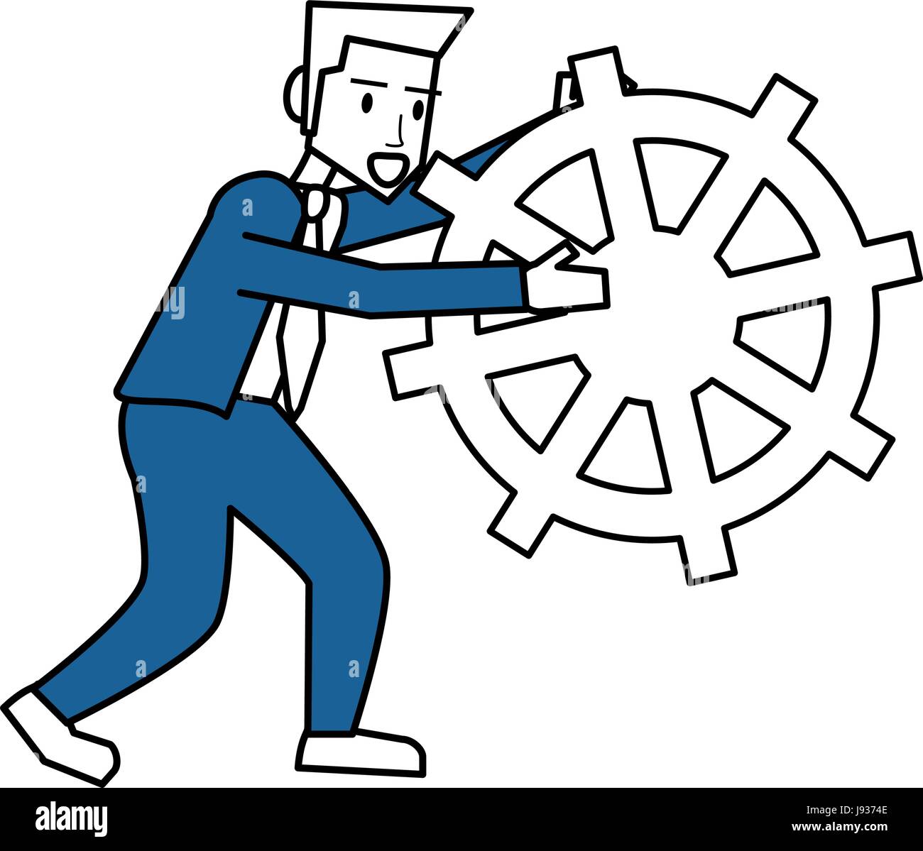 Man vector illustration Stock Vector Image & Art - Alamy