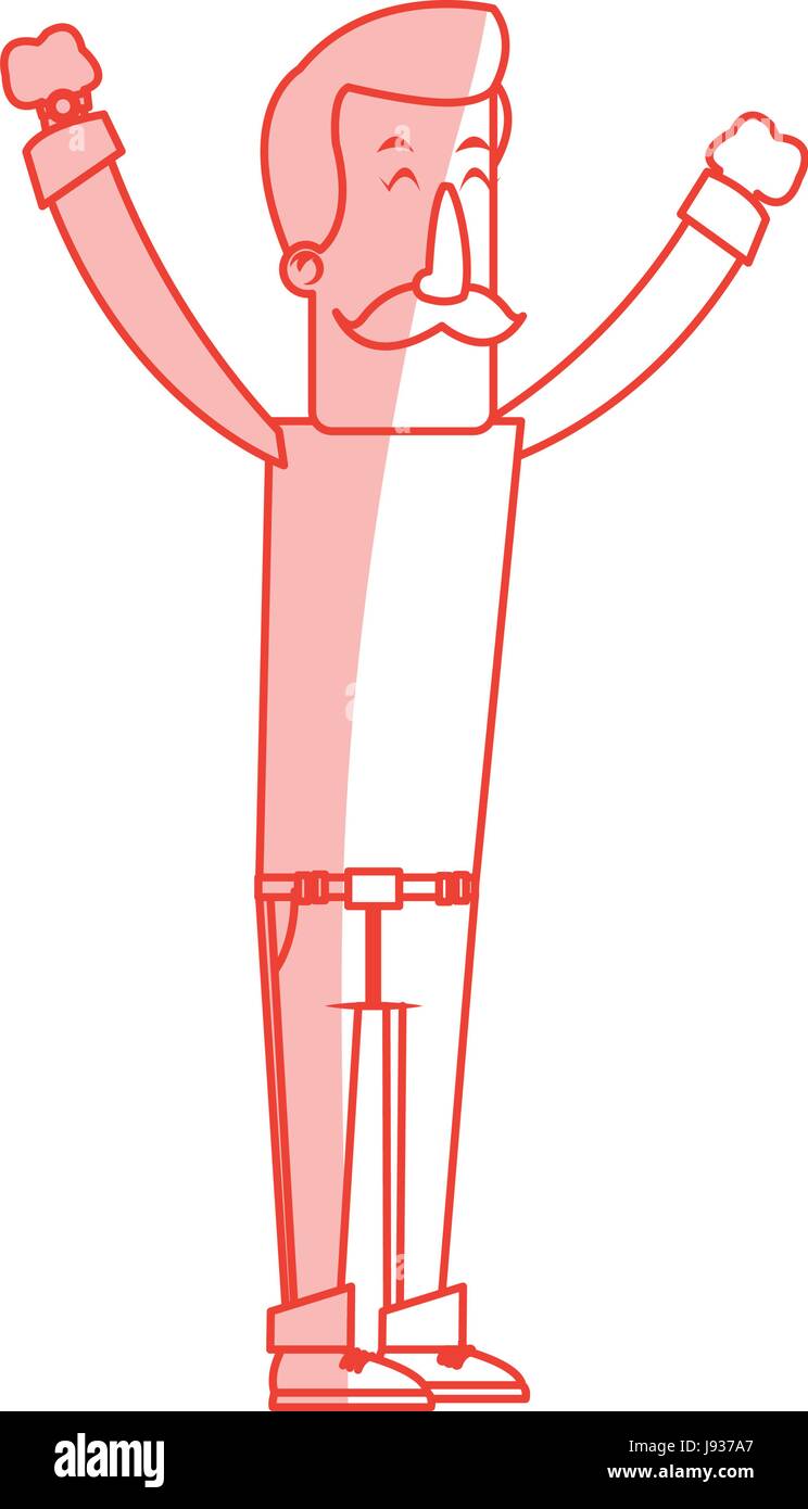 Man vector illustration Stock Vector Image & Art - Alamy