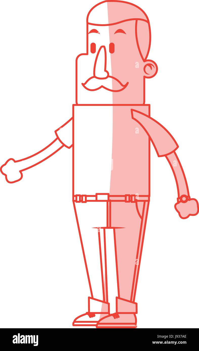 Man vector illustration Stock Vector Image & Art - Alamy