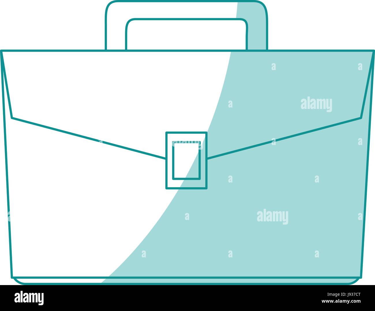 Flat line briefcase design Stock Vector Image & Art - Alamy