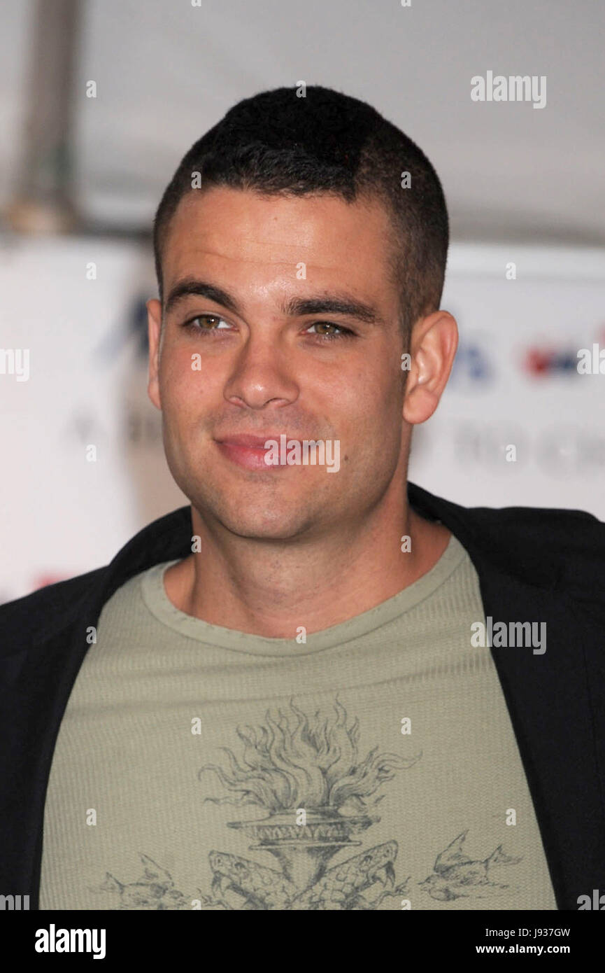 Mark Salling at the 'Carol-Oke' Contest at Bryant Park in New York City ...