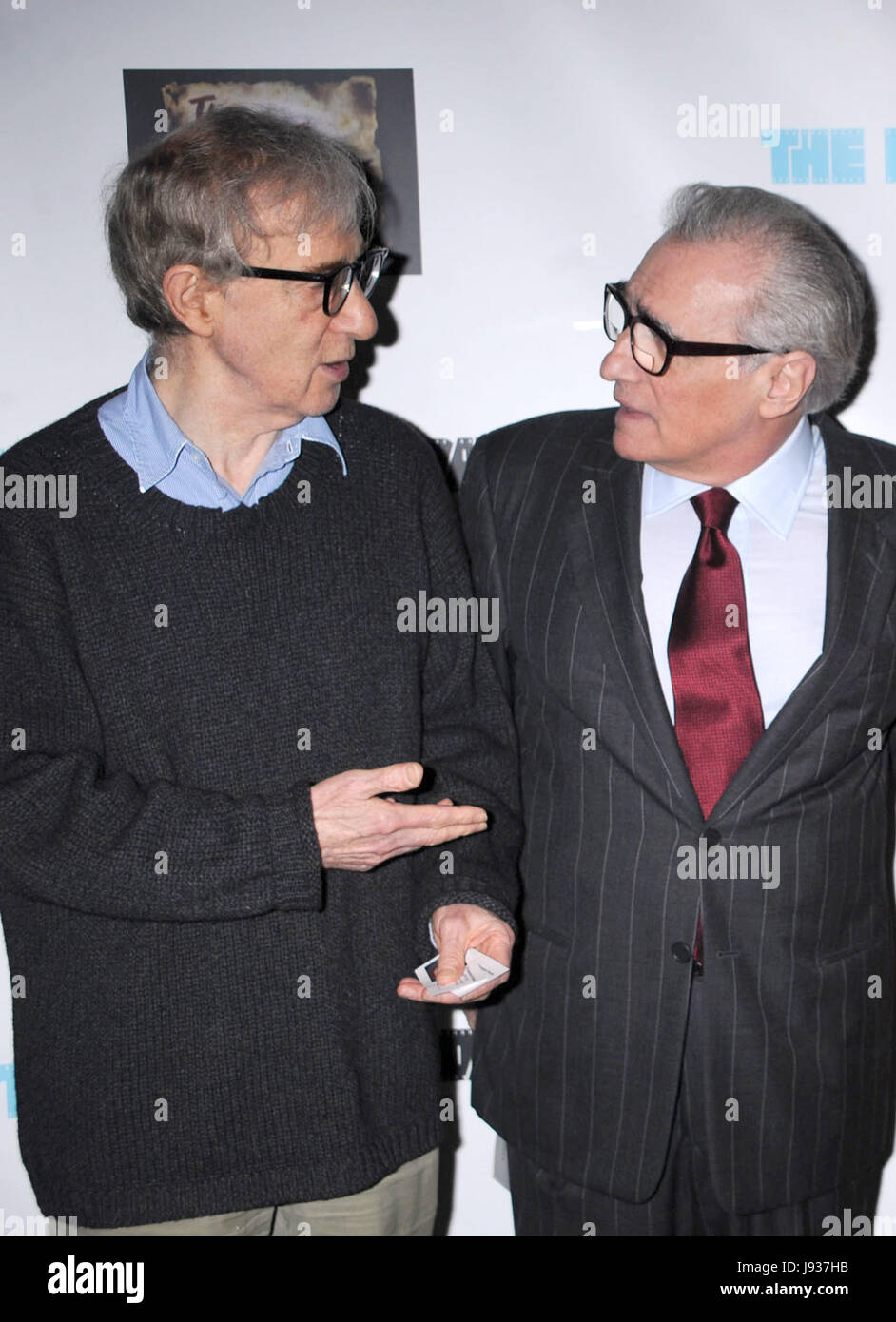 Woody allen and martin scorsese hi-res stock photography and images - Alamy