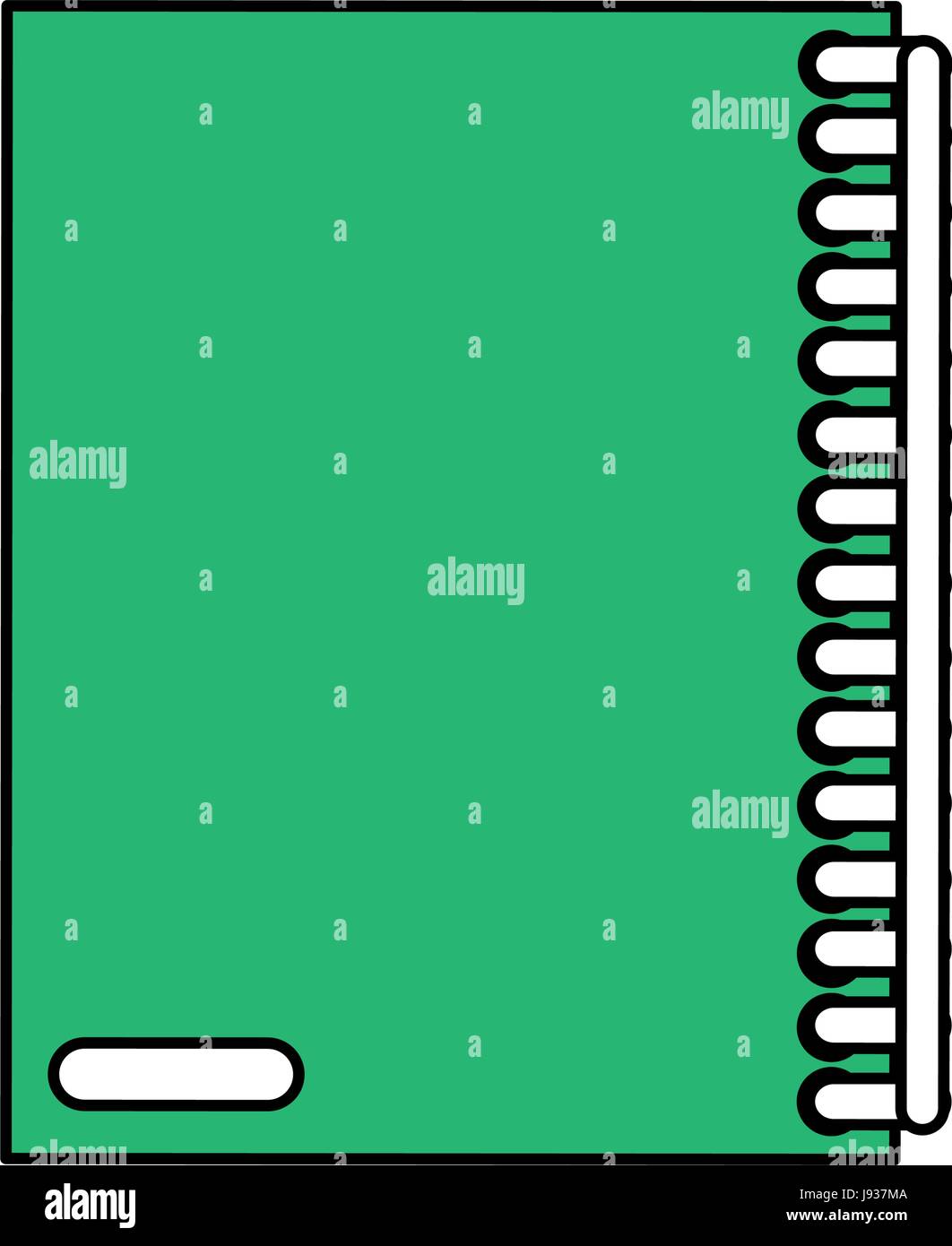 Notebook vector illustration Stock Vector Image & Art - Alamy