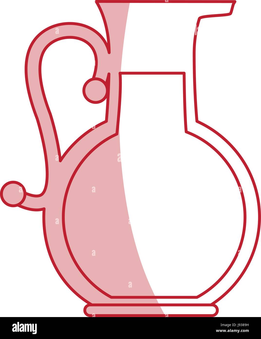 Flat line jug design Stock Vector Image & Art - Alamy