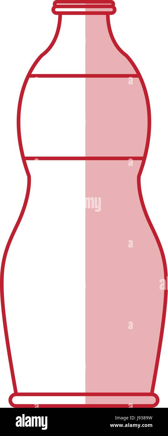 Flat line bottle design Stock Vector Image & Art - Alamy