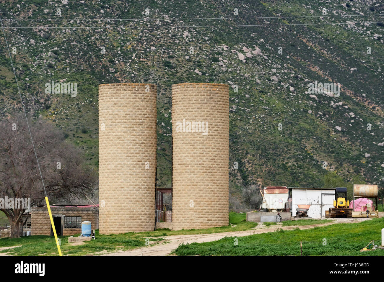Silos garden hi-res stock photography and images - Alamy